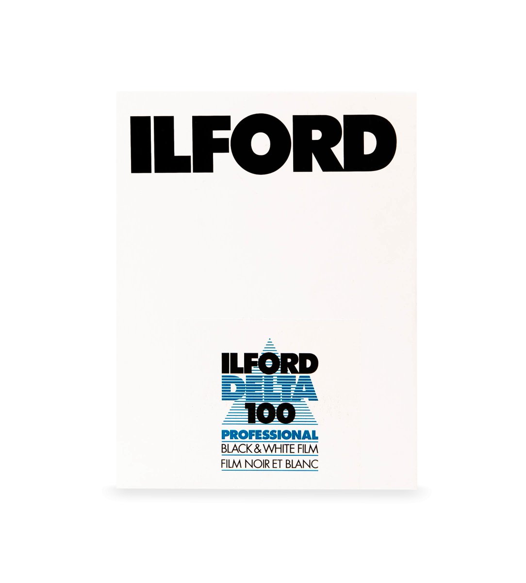 Ilford Delta 100 - 4x5 - 25 Sheets - Rewind Photo Lab